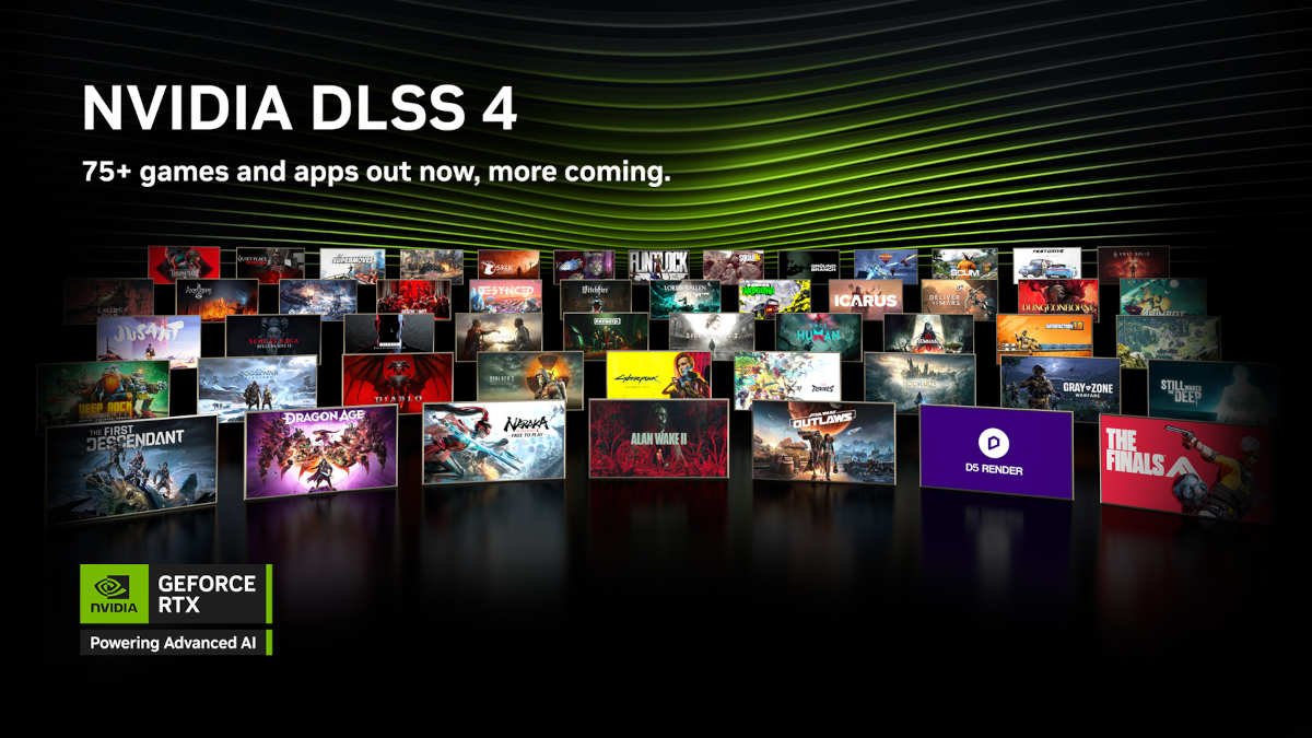 DLSS 4 ya está disponible: NVIDIA vuelve a brillar