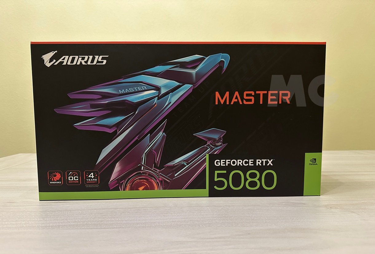 AORUS GeForce RTX 5080 Master, análisis: espíritu gaming