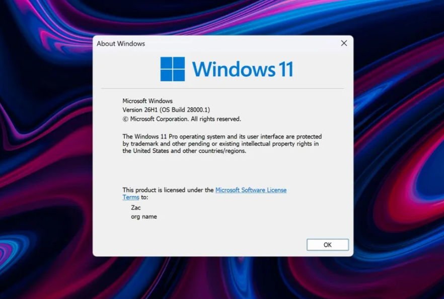 Microsoft libera Windows 11 26H1 y es tan poco emocionante como